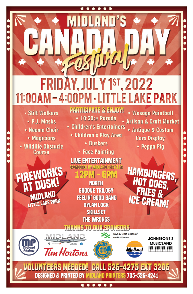 Midland’s Canada Day Festival - Route 93 Innovation Hub